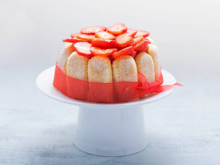 Les Jardins de la Côte-Rôtie | Charlotte aux fraises